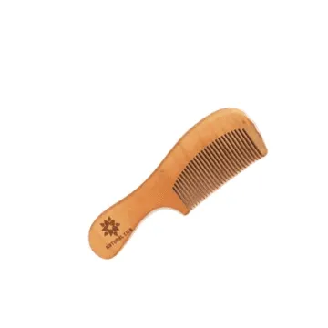 Natural Life Pear Wood Comb | Holisteeq