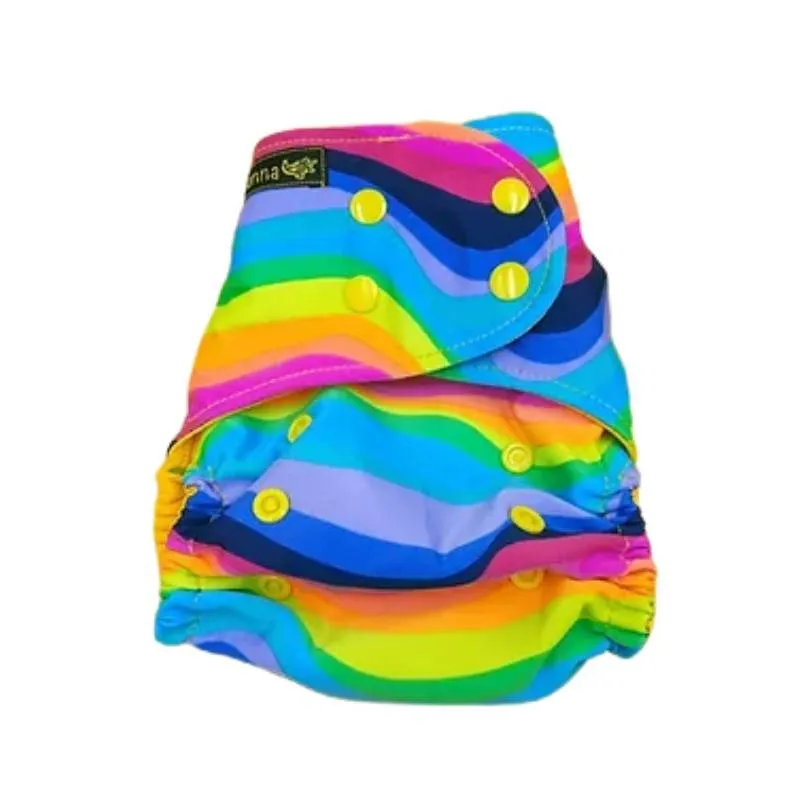 Janna Nanna Softshell Water-Resistant Nappy Cover (Newborn or OSFM ...